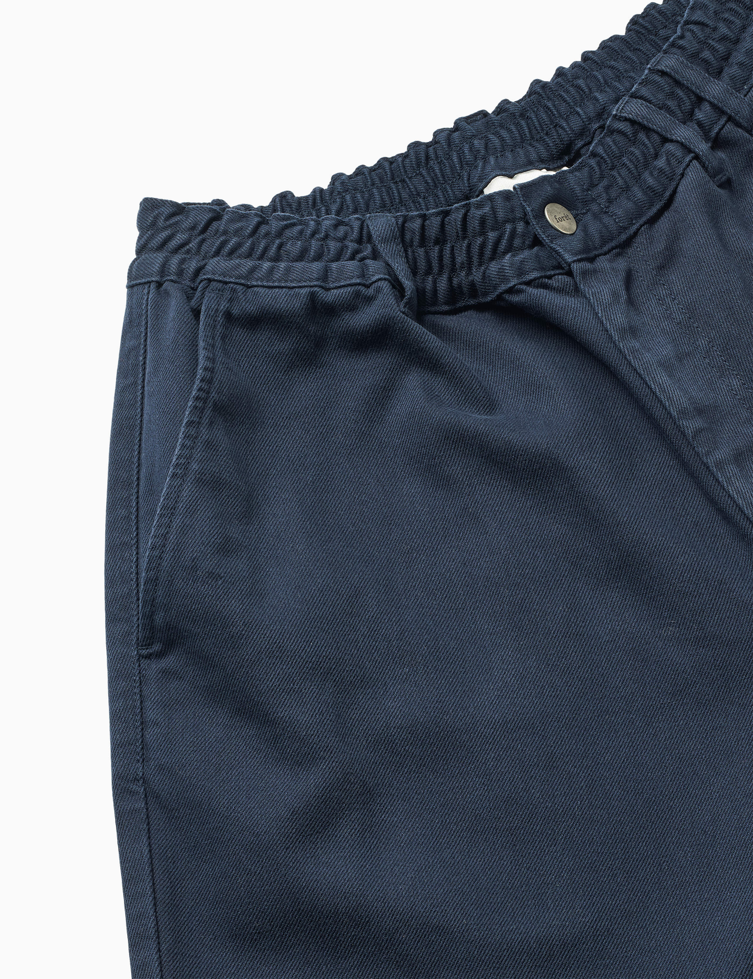 CLAY TWILL PANTS - NAVY – foret