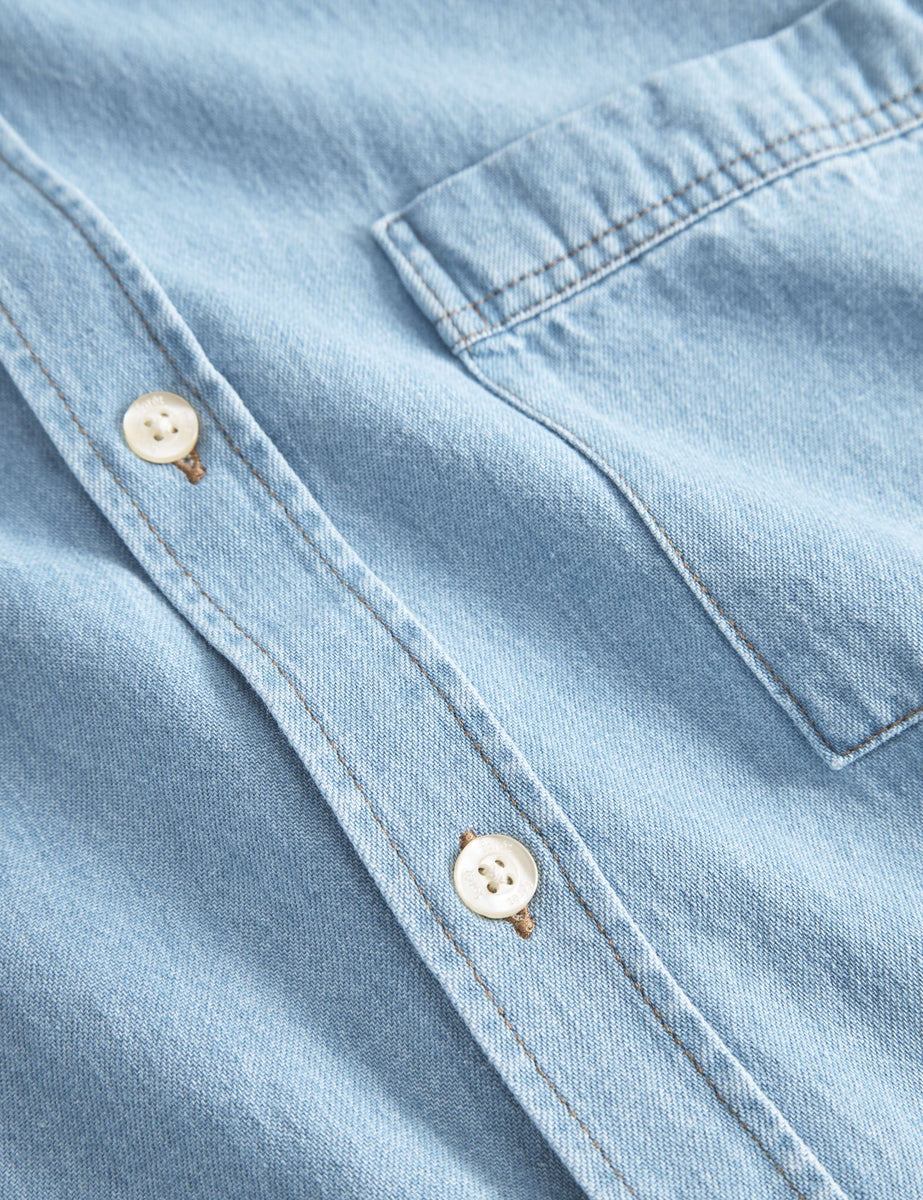 HORNET CHAMBRAY SHIRT - LIGHT CHAMBRAY – foret
