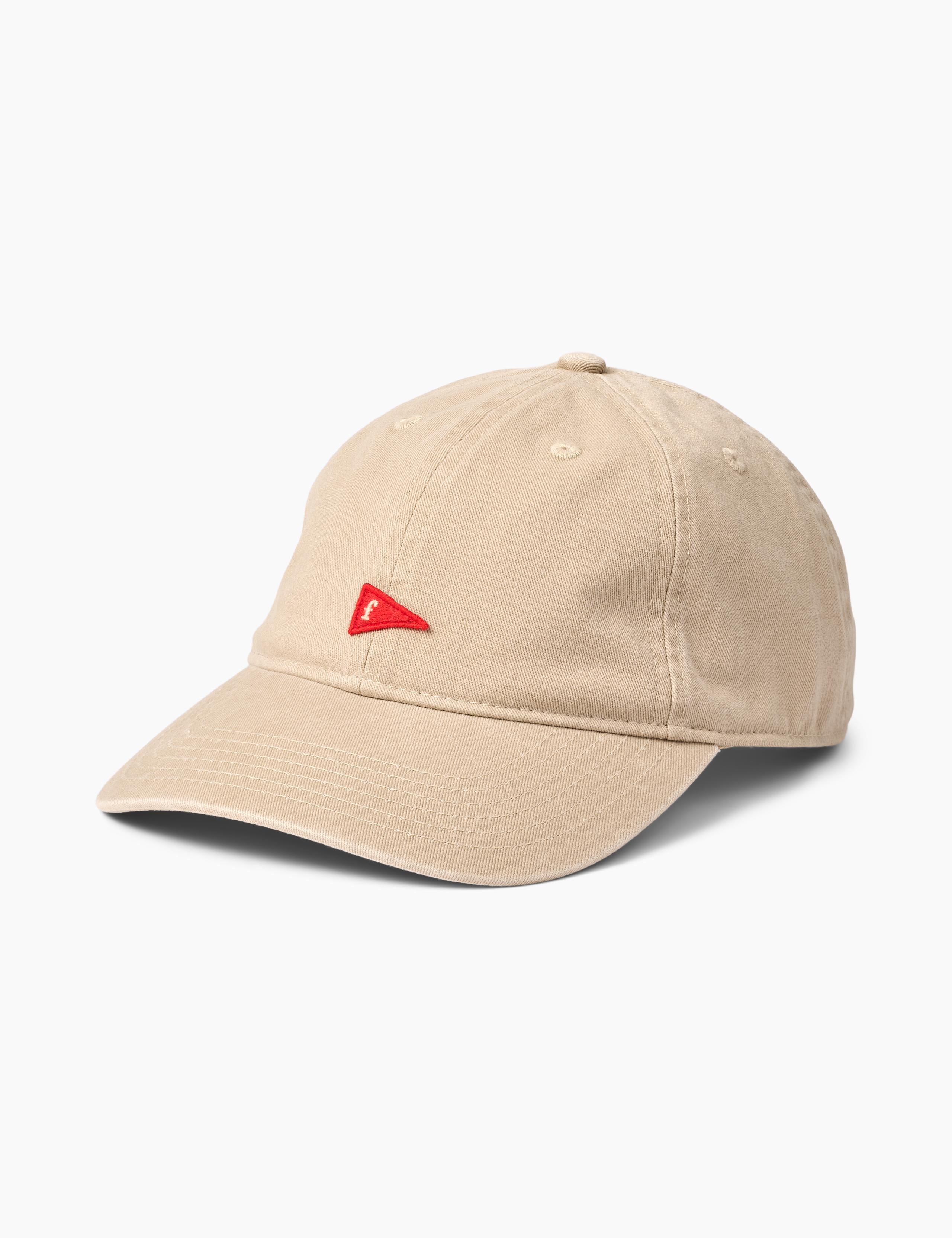 FLAG WASHED CAP - KHAKI – foret