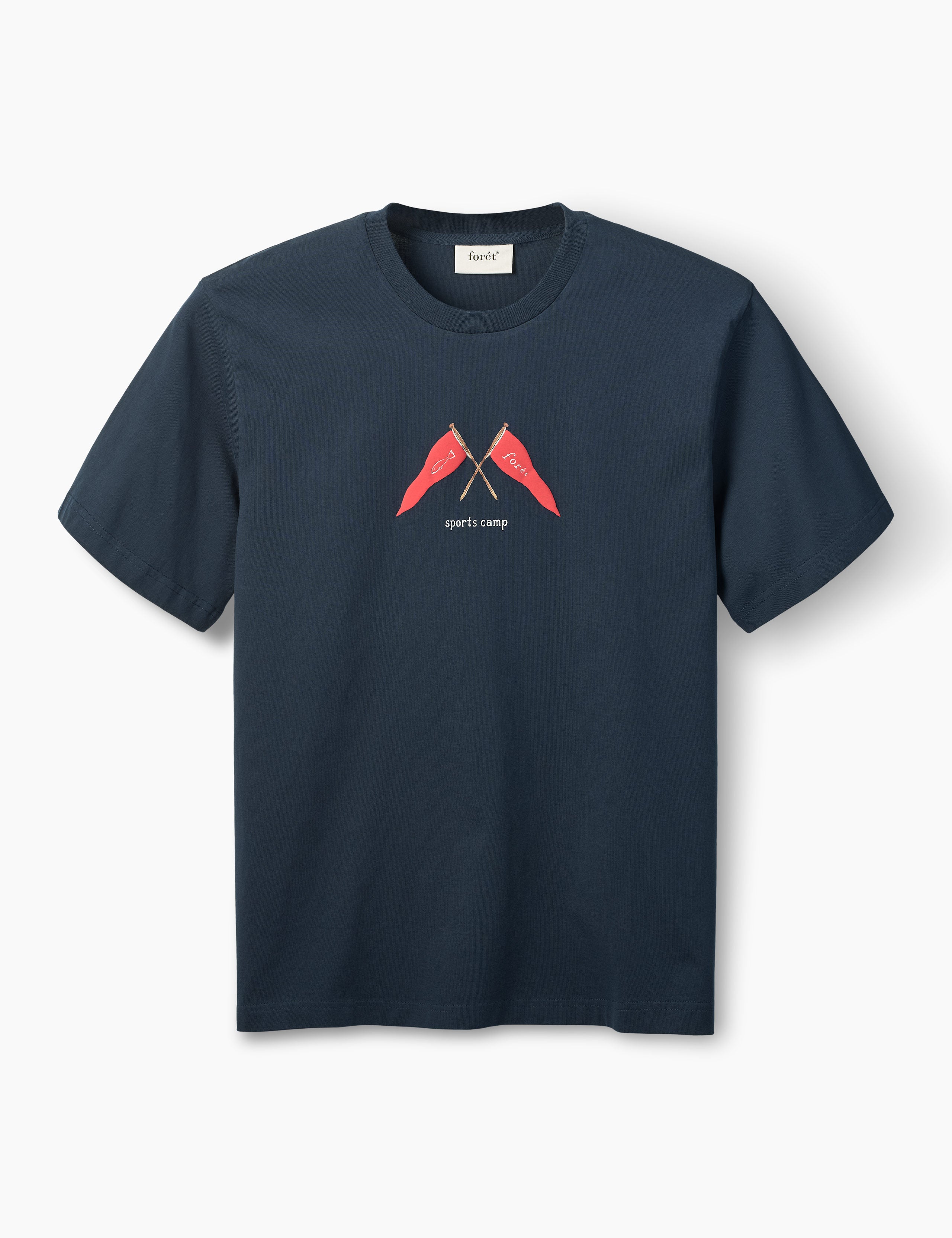 PENNANT T-SHIRT - NAVY – foret
